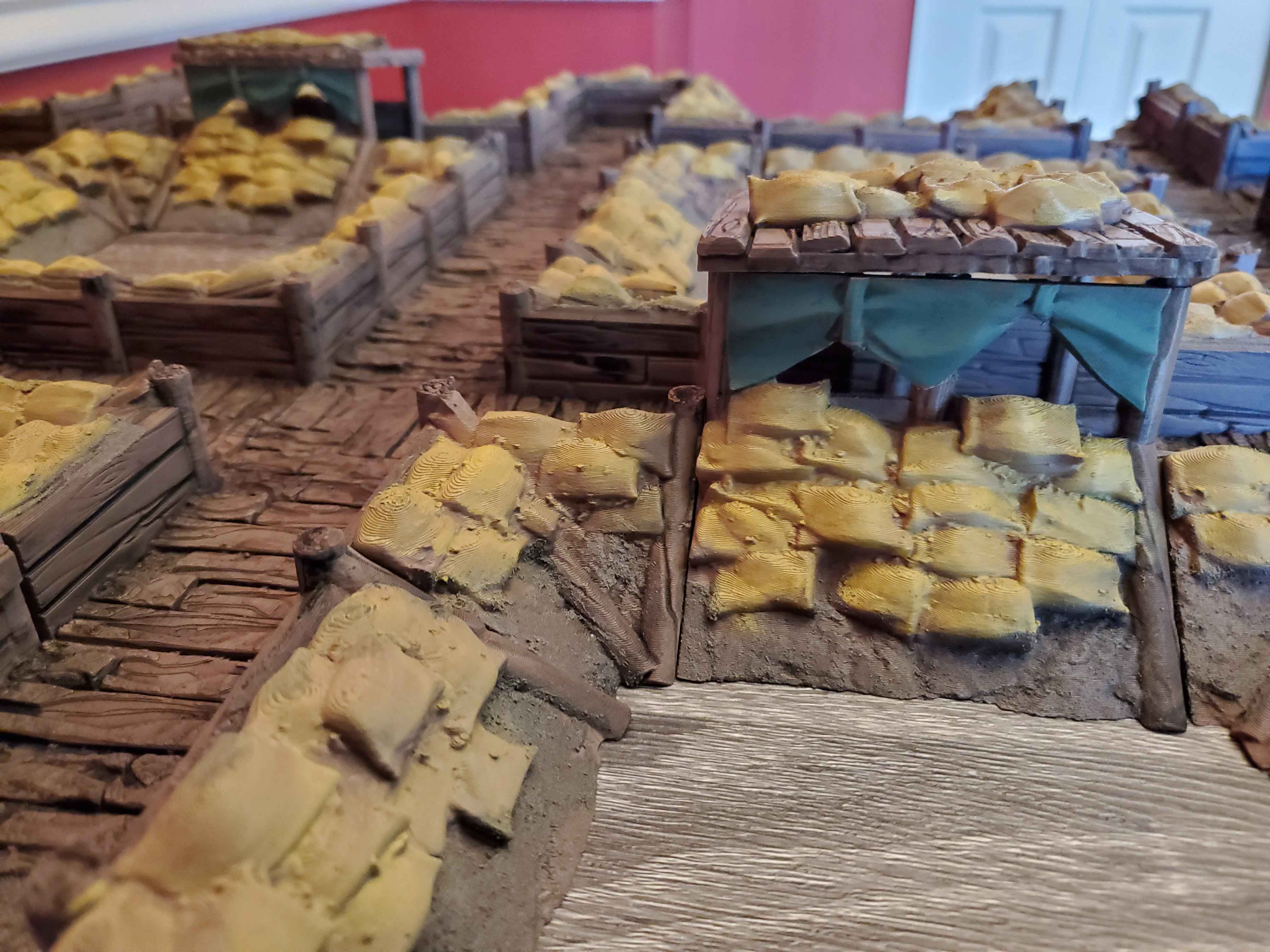 3D Printable MODULAR TRENCHES WWII by Txarli Factory