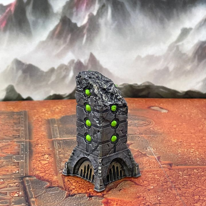 3D Printable STL file War Game Terrain Obelisk Necron WARHAMMER by ...