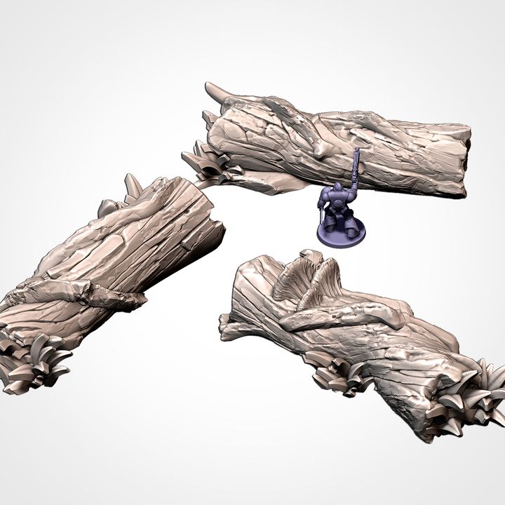 3D Printable MODULAR GIANT TREES by Txarli Factory