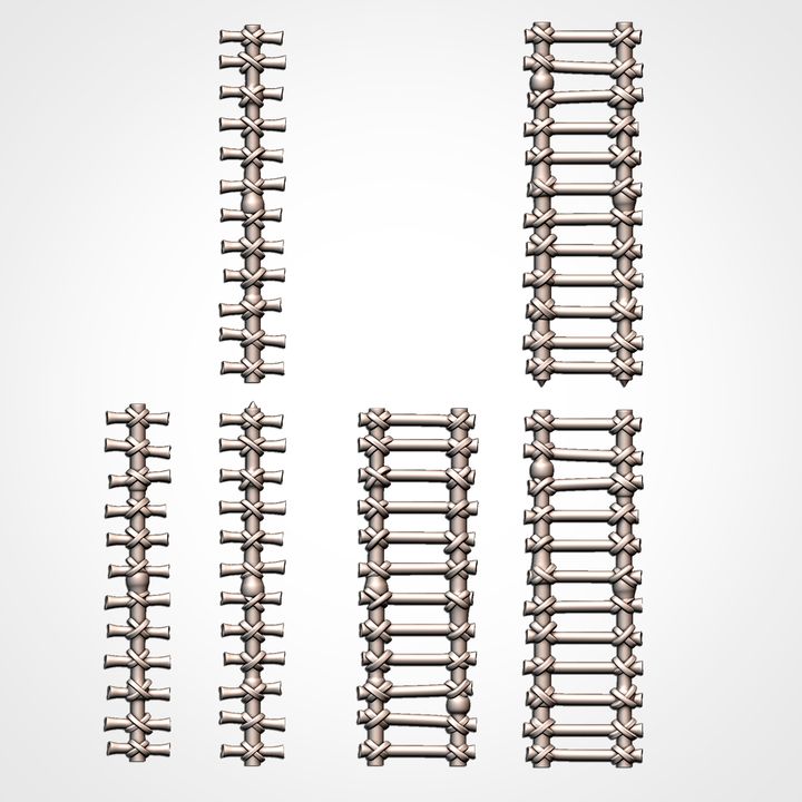 3D Printable MODULAR GIANT TREES by Txarli Factory