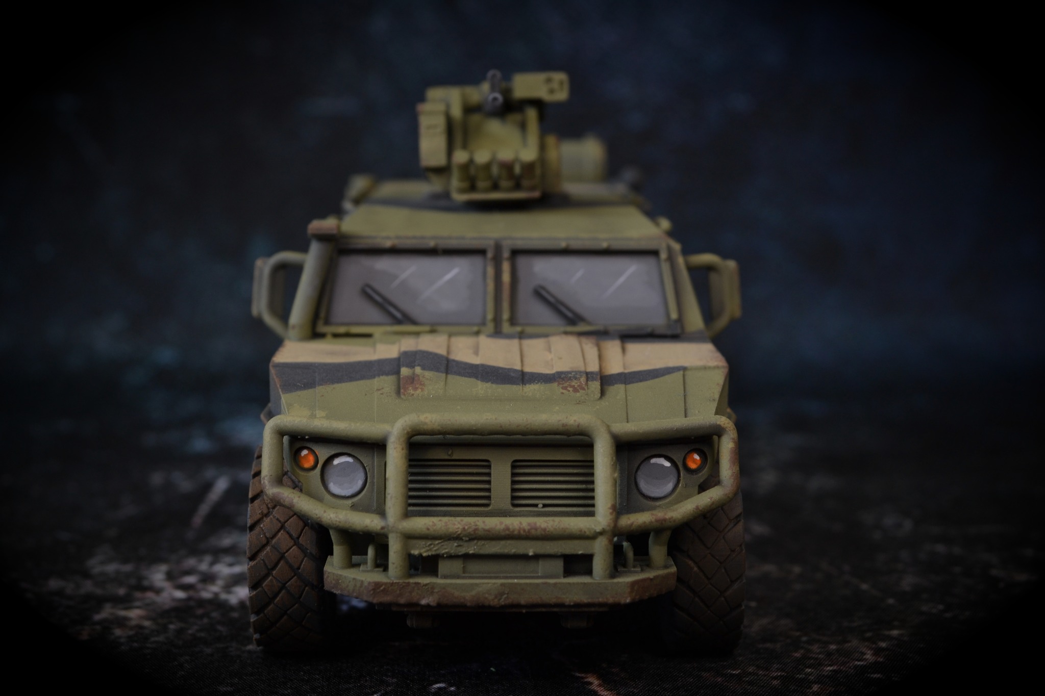 3D Printable Gaz Tigr russian combat vehicle Set by Modern-Miniatures.eu