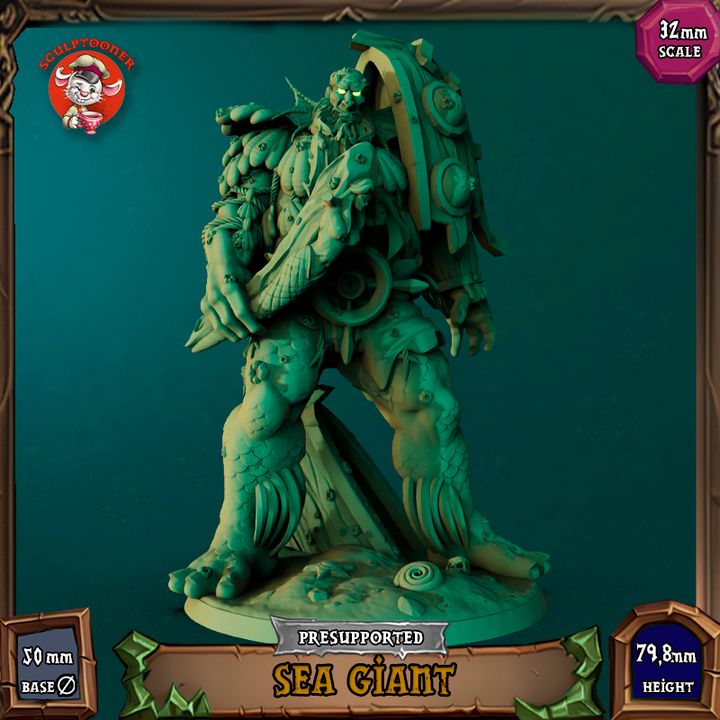 3D Printable World of Warseas 4 - 32mm scale pre-supported set by ...