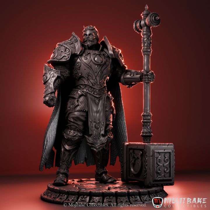 3D Printable Garreth Steelheart by Mojibake Collectibles