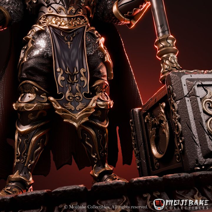 3D Printable Garreth Steelheart by Mojibake Collectibles