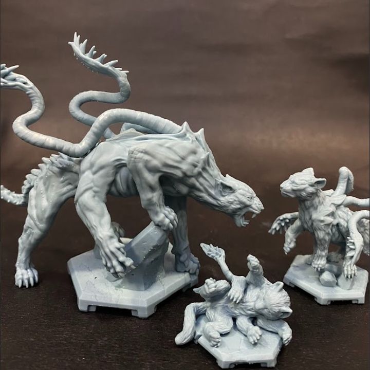 3D Printable Beasts by Dragun Studios
