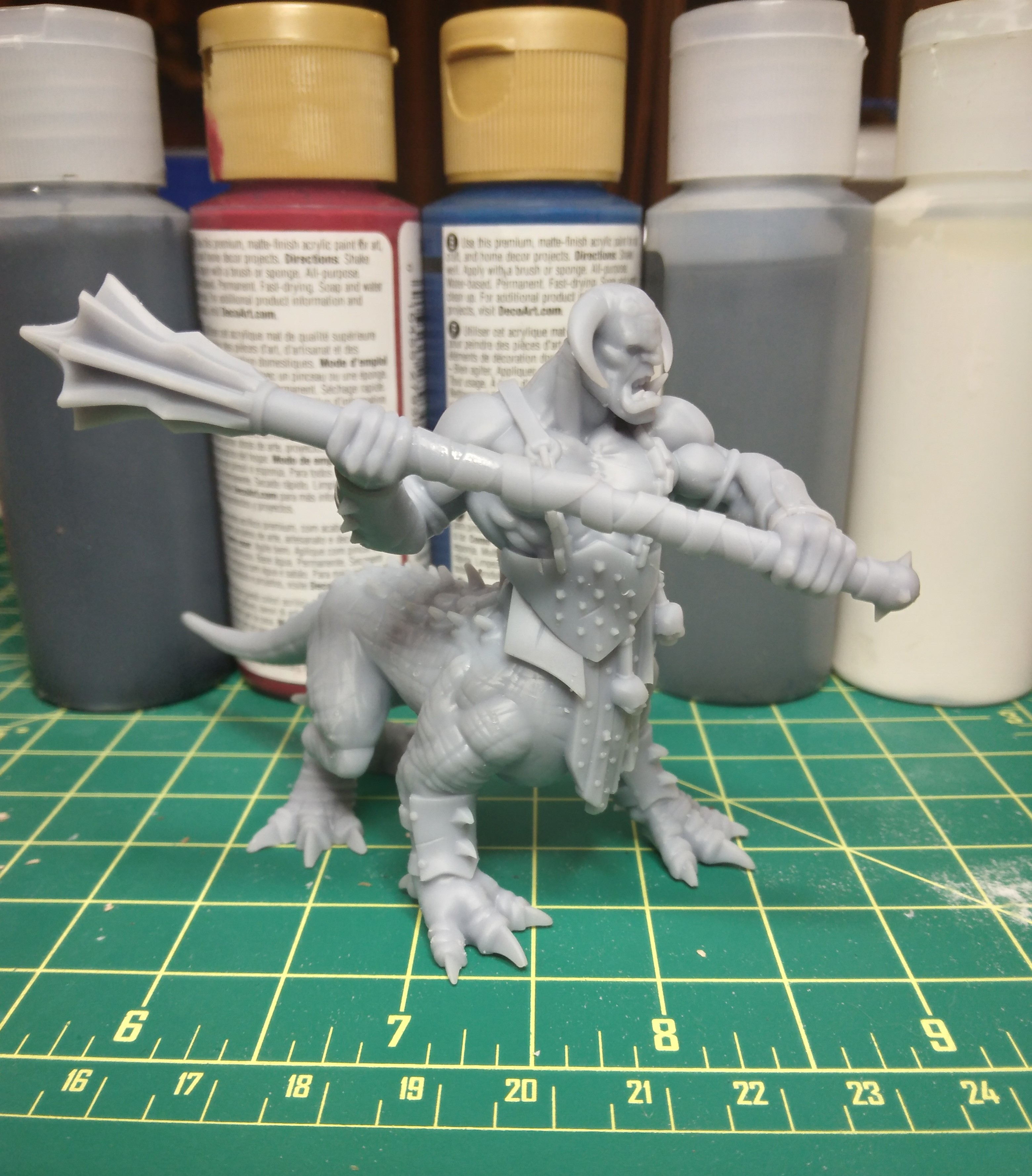 3D Printable Dragon ogre squad vol 2 by Magori Minaitures