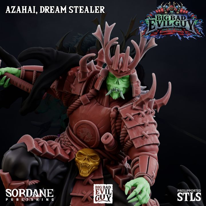 3D Printable Azahai, Dream Stealer by Big Bad Evil Guy
