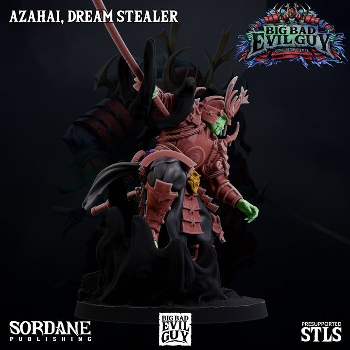 3D Printable Azahai, Dream Stealer by Big Bad Evil Guy