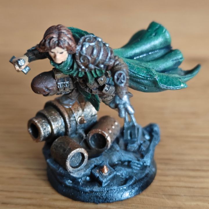 3D Print of Ludos, Clockwork Rogue by paulsmith16