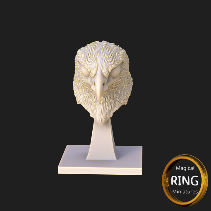 3D Printable HAWK bust TABLETOP by MagicalRingMiniatures