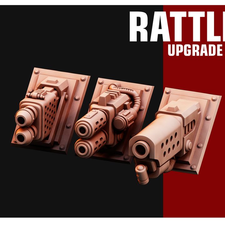 3D Printable Rattler Upgrade Pack by Jukko