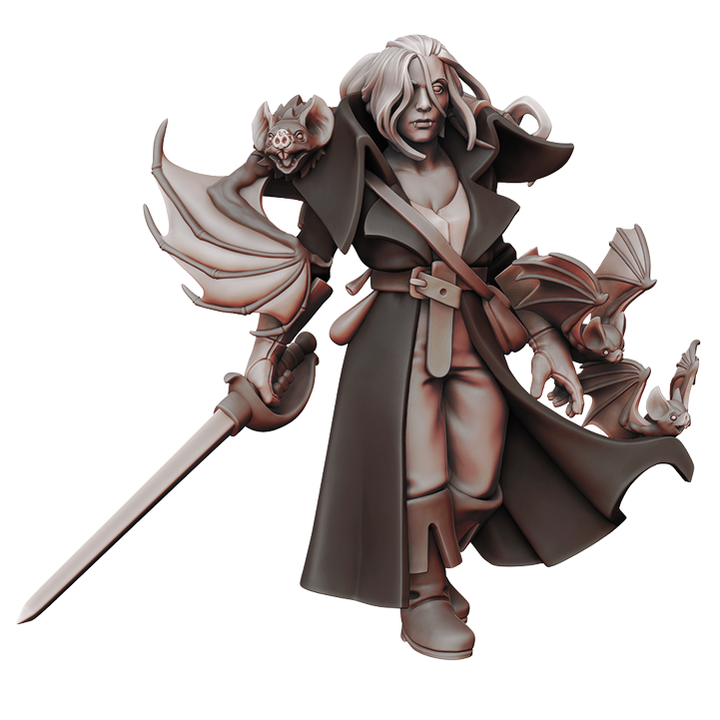 3D Printable Vampire by Manuel Boria