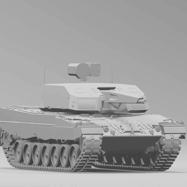 3D Printable Leopard 2 Sky Ranger by The Military Industrial Complex
