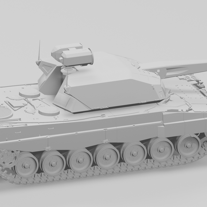 3D Printable Leopard 2 Sky Ranger by The Military Industrial Complex