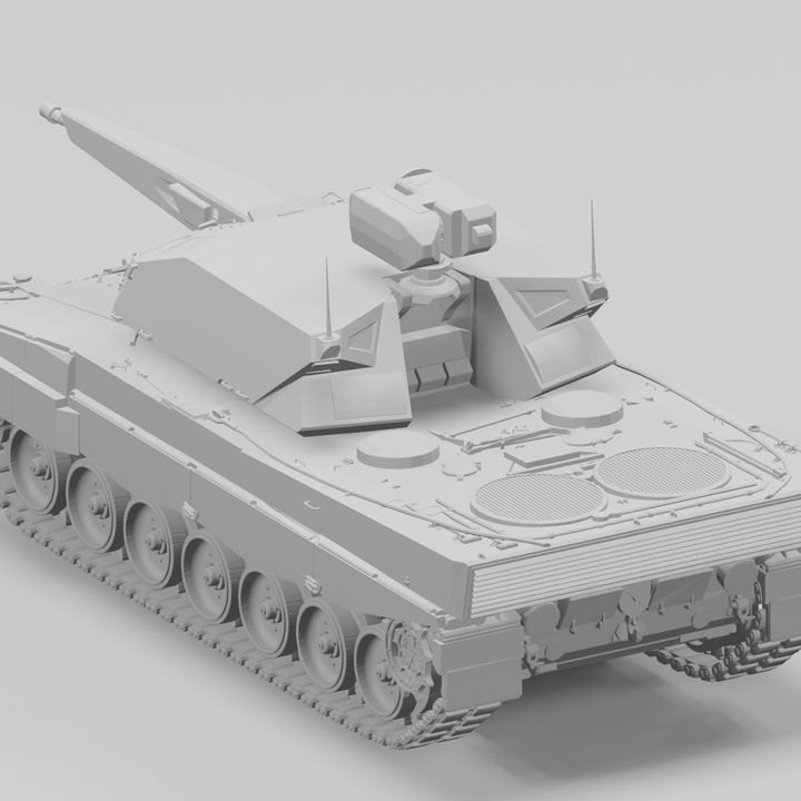 3D Printable Leopard 2 Sky Ranger by The Military Industrial Complex