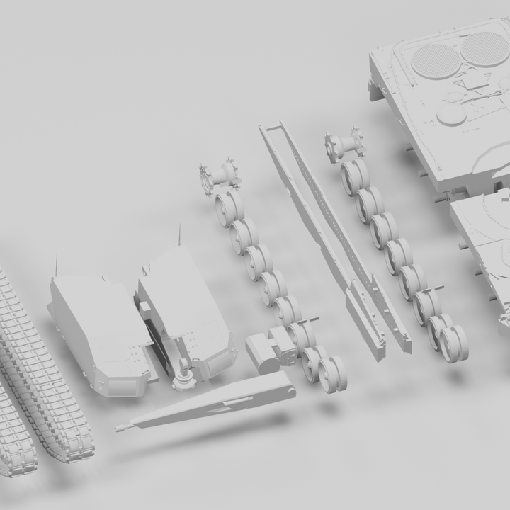 3D Printable Leopard 2 Sky Ranger by The Military Industrial Complex