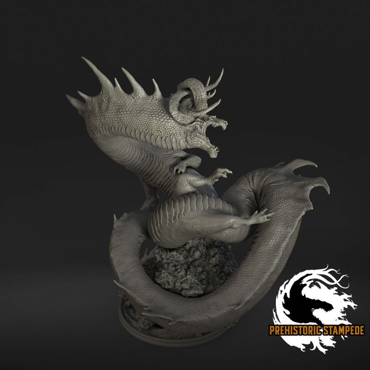 3D Printable Celestial Forest Dragon by Prehistoric Stampede