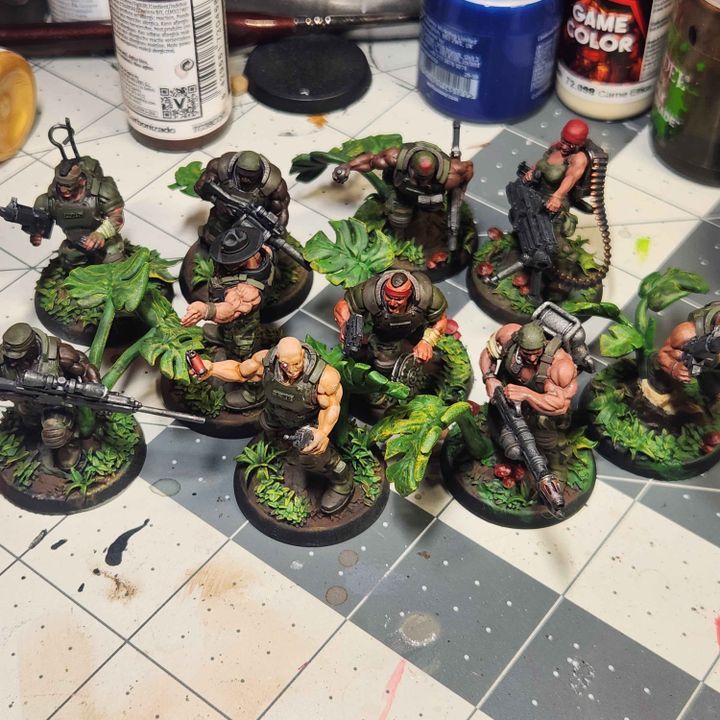 3D Printable Jungle Bases - 40mm 32mm and 28mm - updated 30March25 by ...