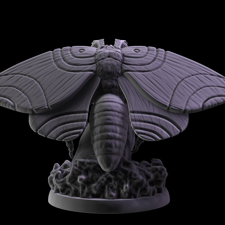 3D Printable Gloomwing Moth by Studio Fantasms
