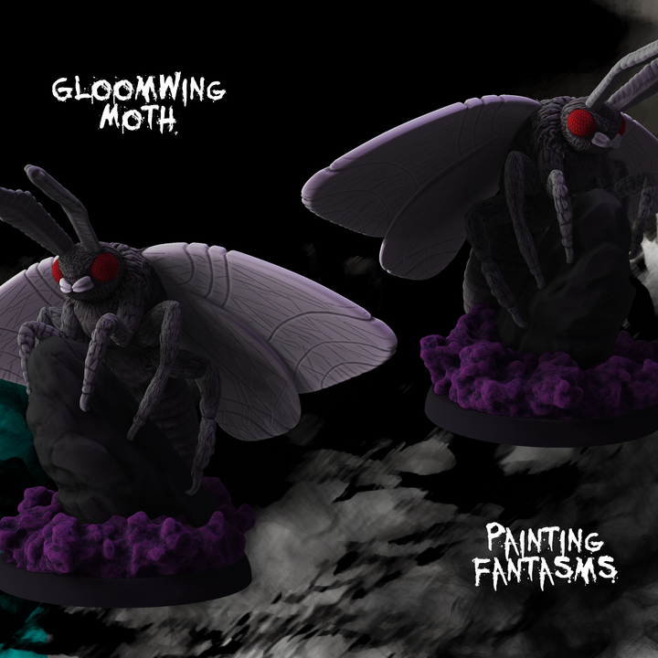 3D Printable Gloomwing Moth by Studio Fantasms