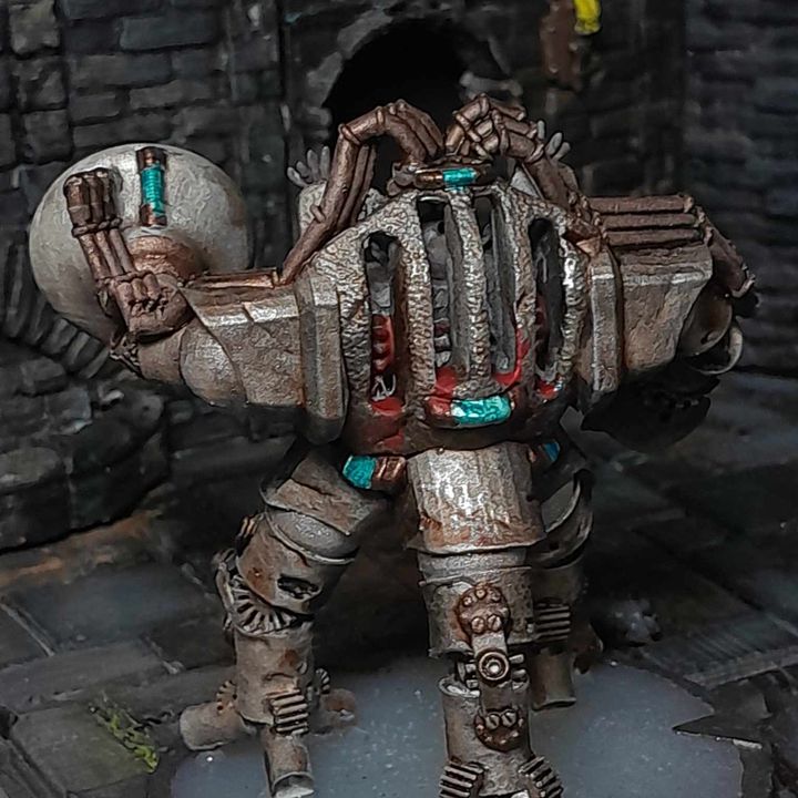 3D Printable Screamer - Duergar Pain Machine by Black Anvil Miniatures