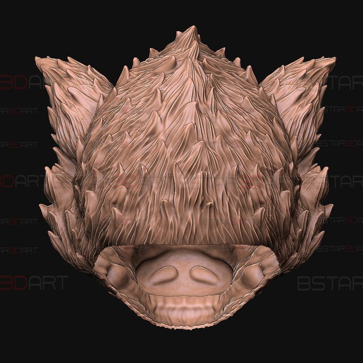 3D Printable Devil Boar Mask - Hallowen Devil cosplay - Zhu Bajie Head ...