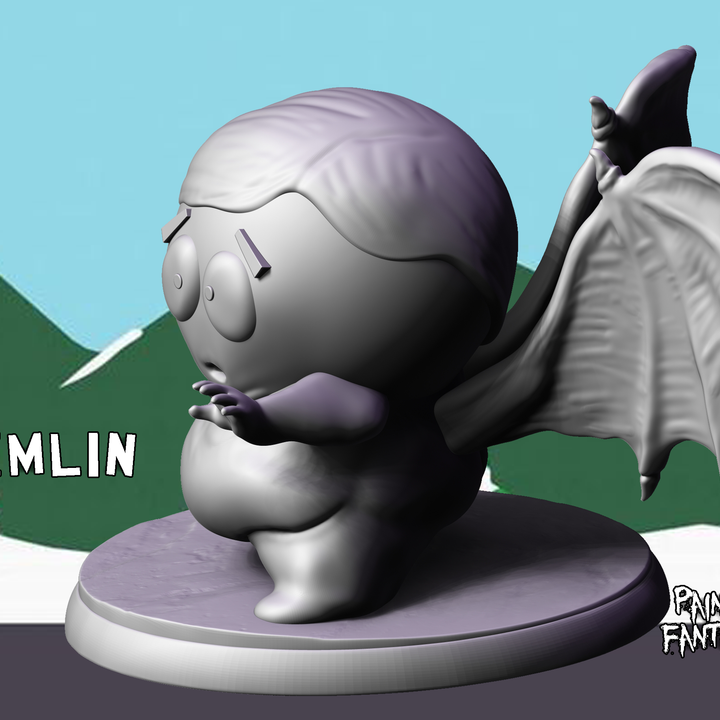 3D Printable Fremlin by Studio Fantasms