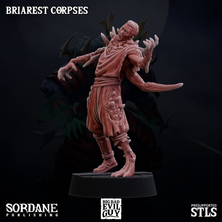 3D Printable Briarest Corpse (M) by Big Bad Evil Guy