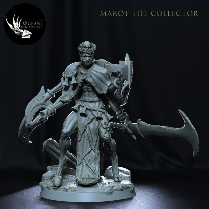 3D Printable Marot The Collector by Vagrant Miniatures