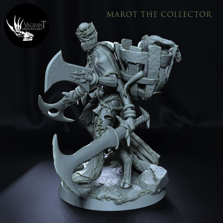 3D Printable Marot The Collector by Vagrant Miniatures