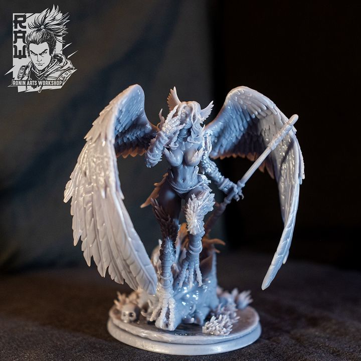 3D Printable Kyrin - Hunter Harpy by Ronin Arts Workshop
