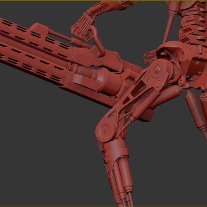 3D Printable THE XTERMINATOR T-800 V2 by SKYNET