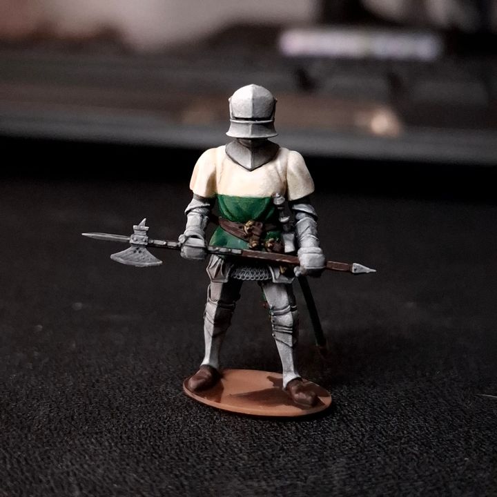 3D Printable Late 15th Century Knight in Gothic Plate by Styriwar