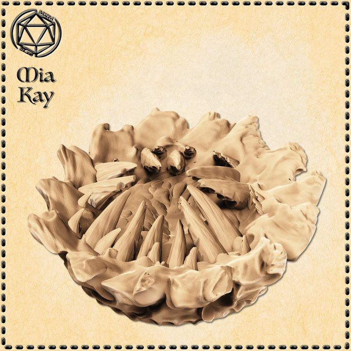 3D Printable Charybdis Whirlpool by M3DM