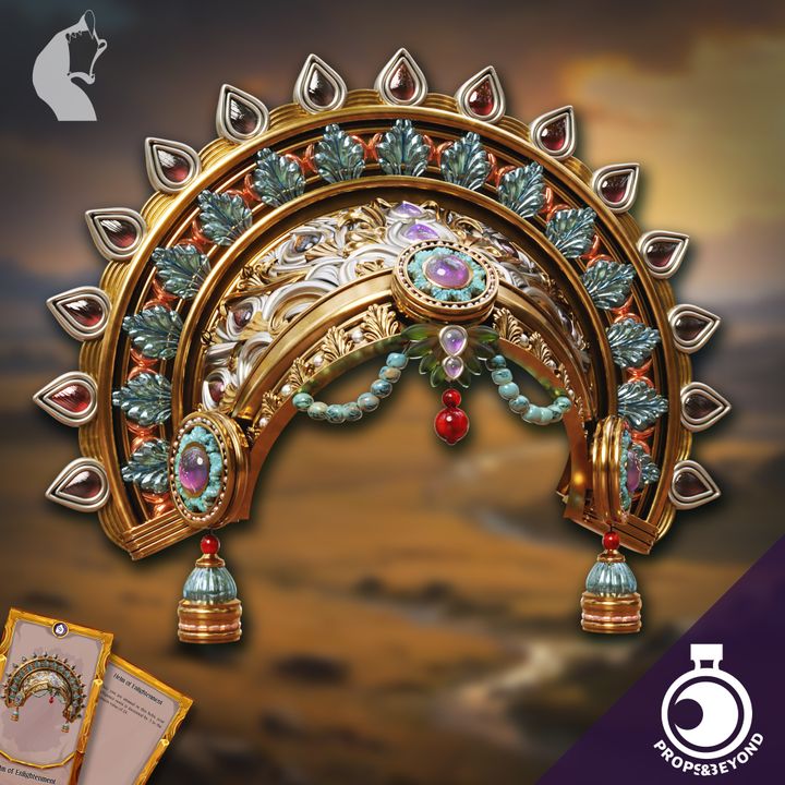 3D Printable September 2024 Prop Drop - Purple Trail Relics by Props&Beyond