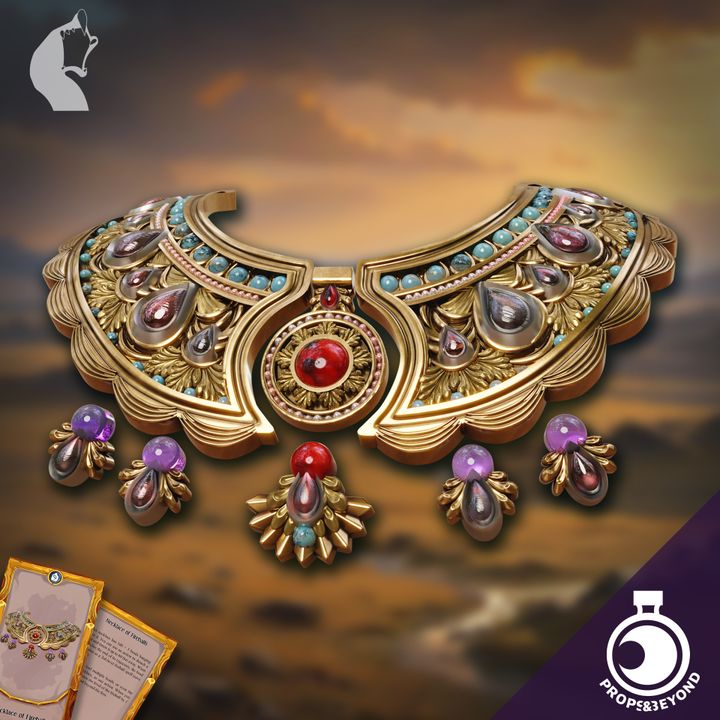 3D Printable September 2024 Prop Drop - Purple Trail Relics by Props&Beyond