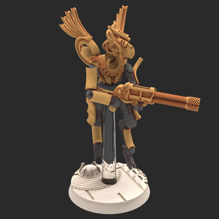 3D Printable Cinan - Horus - Akhet - Hapirou: Assault, Battle Robot ...