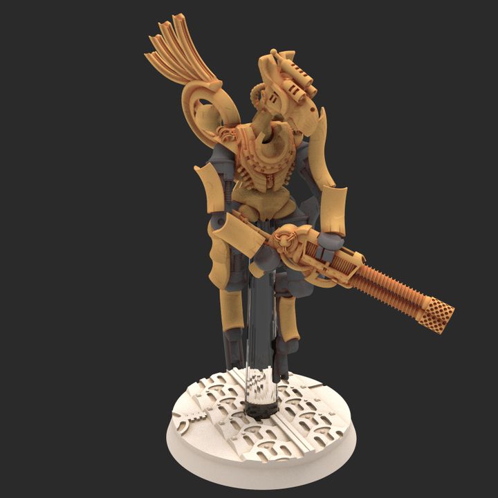 3D Printable Cinan - Horus - Akhet - Hapirou: Assault, Battle Robot ...