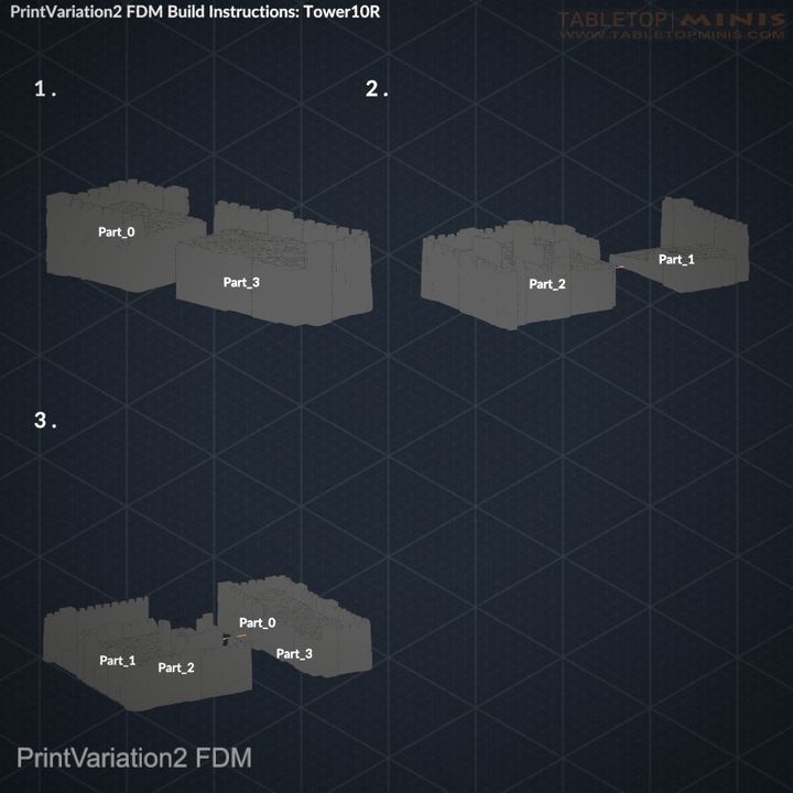 3D Printable Zombie Towers by TableTopMinis