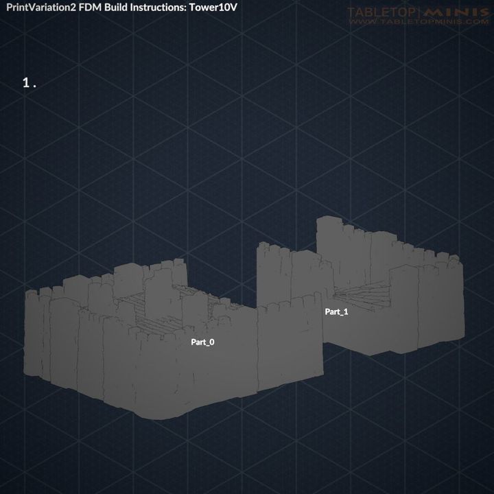 3D Printable Zombie Towers by TableTopMinis