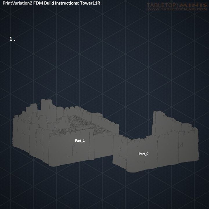 3D Printable Zombie Towers by TableTopMinis