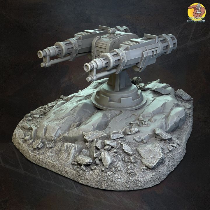 3D Printable Diorama - Escape from The Space Rock by SolGood Creations