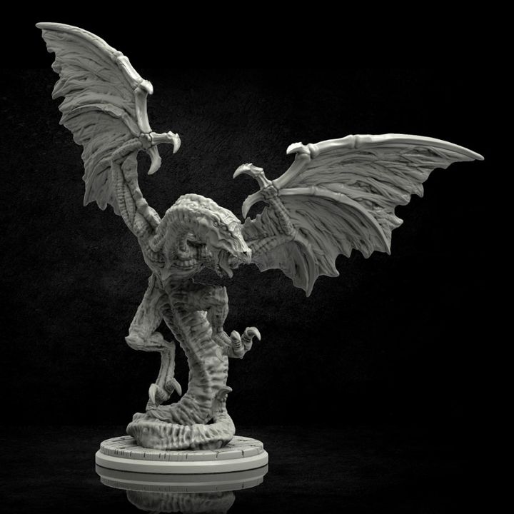 3D Printable Shantak - Whispers of the Abyssal Darkness by Adaevy Creations