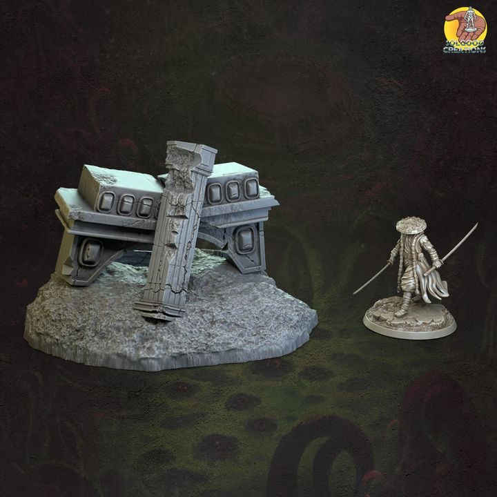 3D Printable Diorama - Rise of the Dracothilid by SolGood Creations