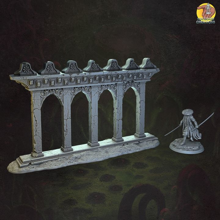 3D Printable Diorama - Rise of the Dracothilid by SolGood Creations