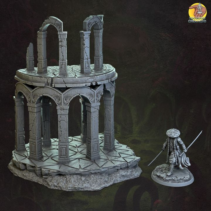 3D Printable Diorama - Rise of the Dracothilid by SolGood Creations