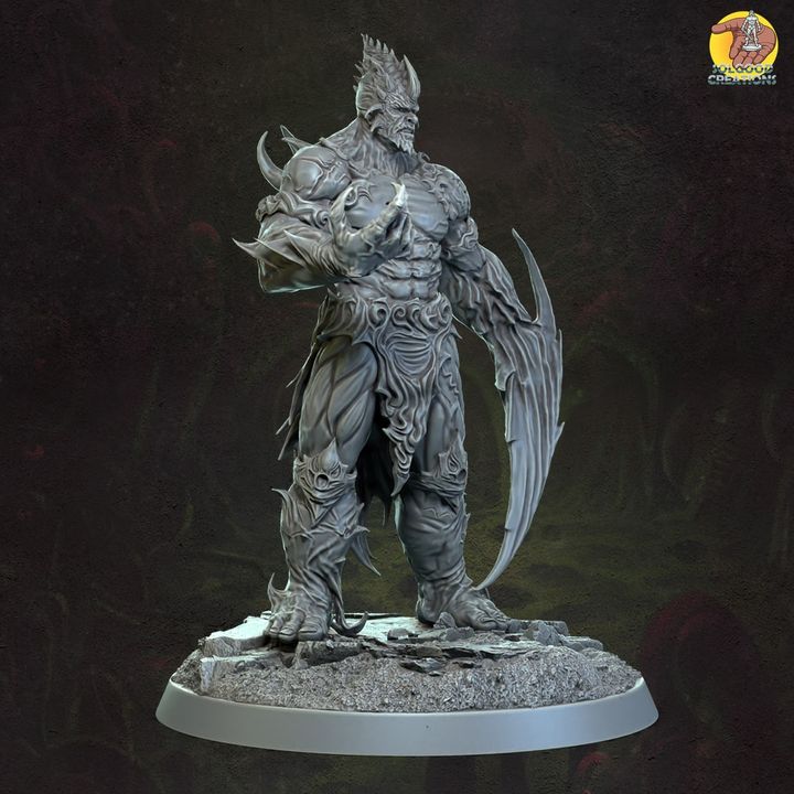 3D Printable Diorama - Rise of the Dracothilid by SolGood Creations