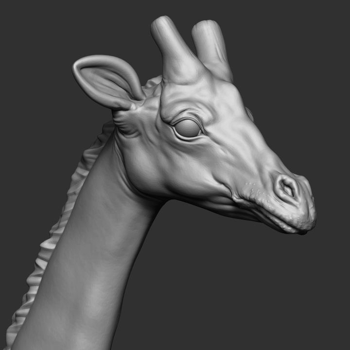3D Printable GIRAFFE by YD STUDIO