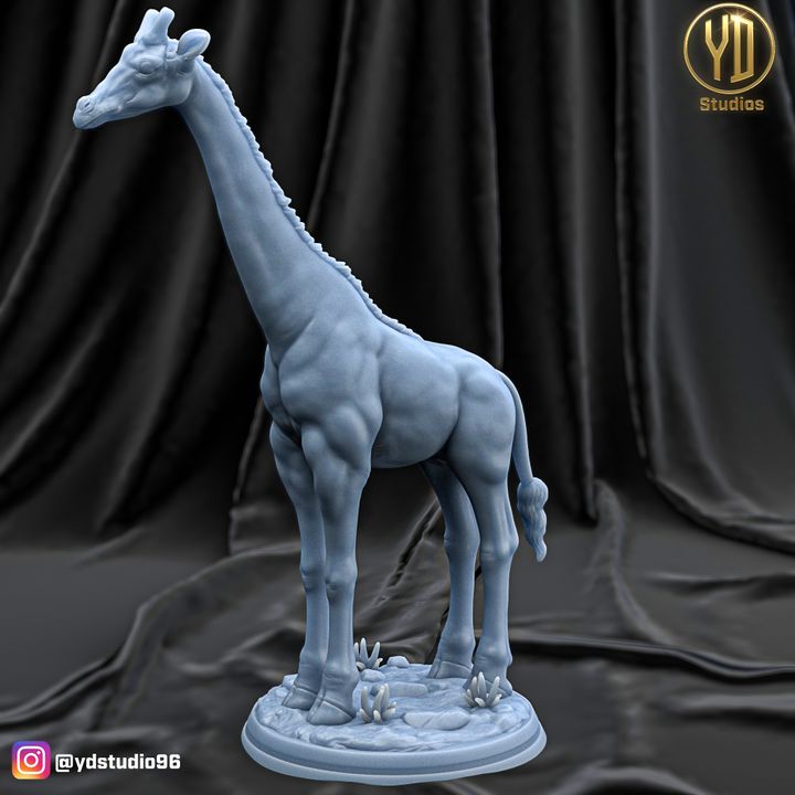 3D Printable GIRAFFE by YD STUDIO
