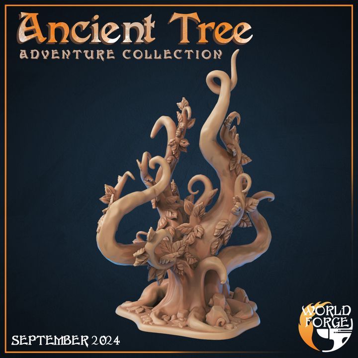 3D Printable Ancient Tree by World Forge Miniatures